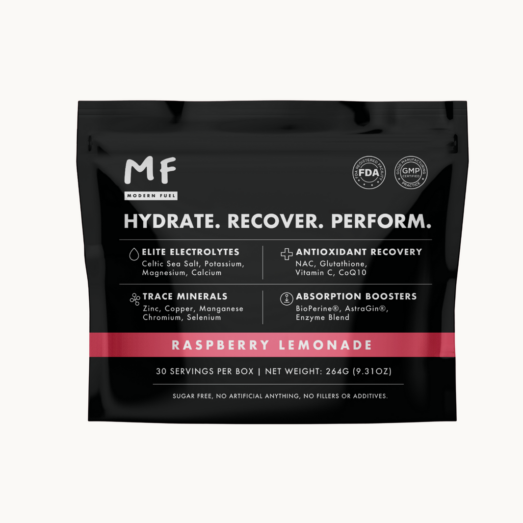 Modern Fuel Hydration – Electrolytes, Glutathione & NAC Formula